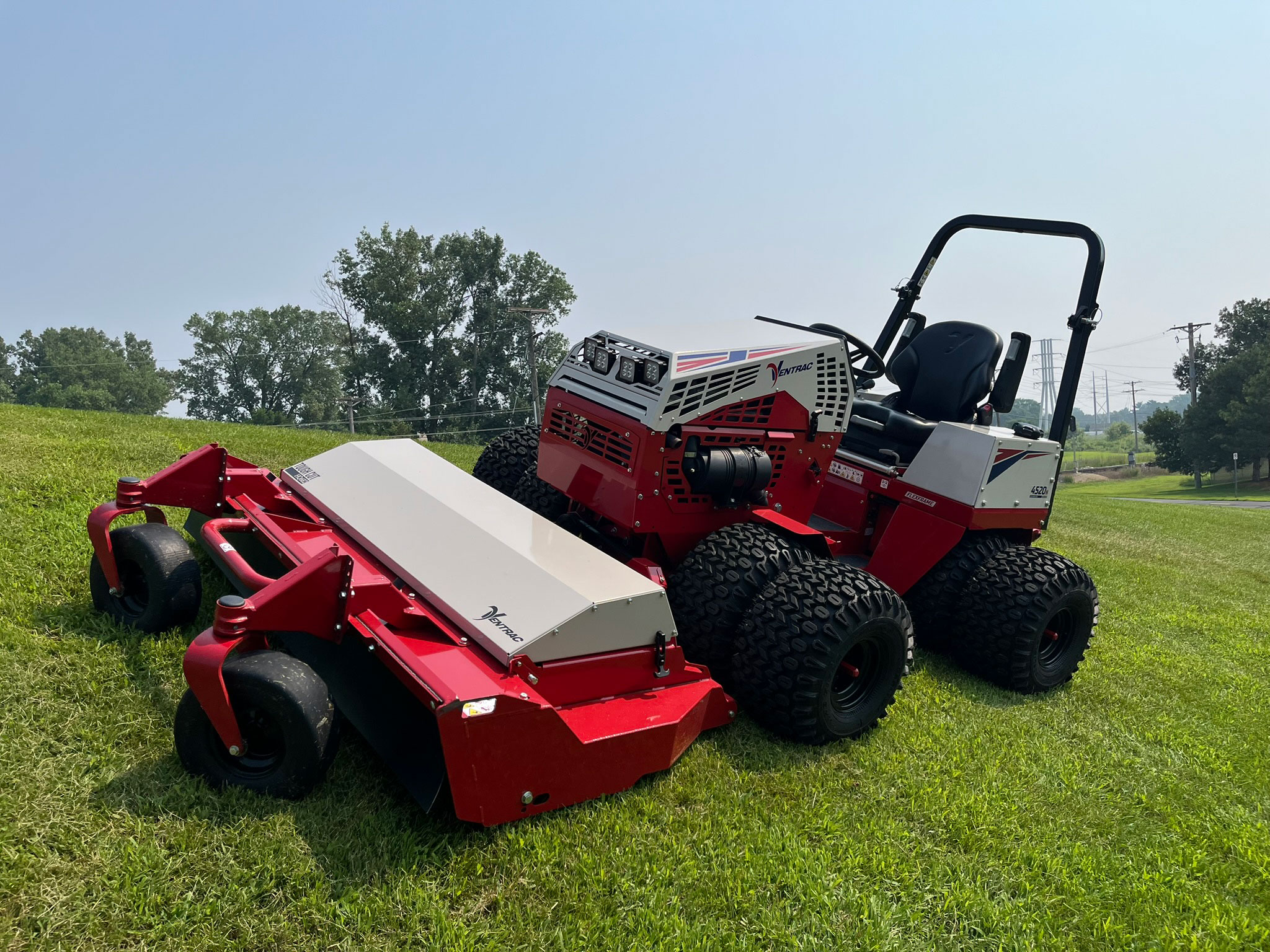 Ventrac 4520N with Tough Cut Attachment - MTI Distributing